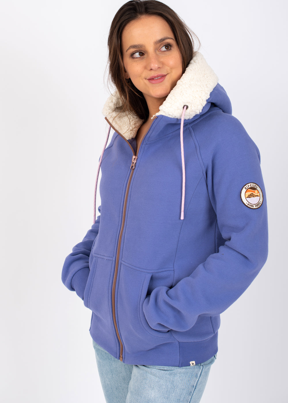 Rip Curl Velouchi Sherpa Fleeced Hoodie – The Beach Boutique | A Shop ...